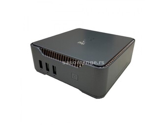 Mini PC Zeus GK3 Celeron QC J4125 2.70 GHz/DDR4 8GB/m.2 128GB/LAN/Dual WiFi/BT/2xHDMI/VGA/Win 10Pro