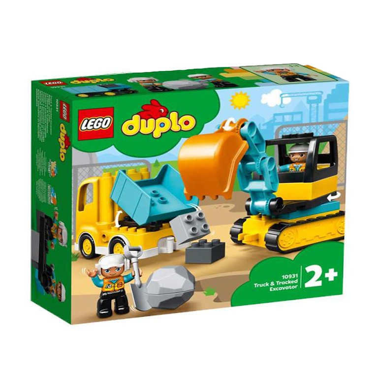 Lego Duplo kocke - kamion i bager LE10931