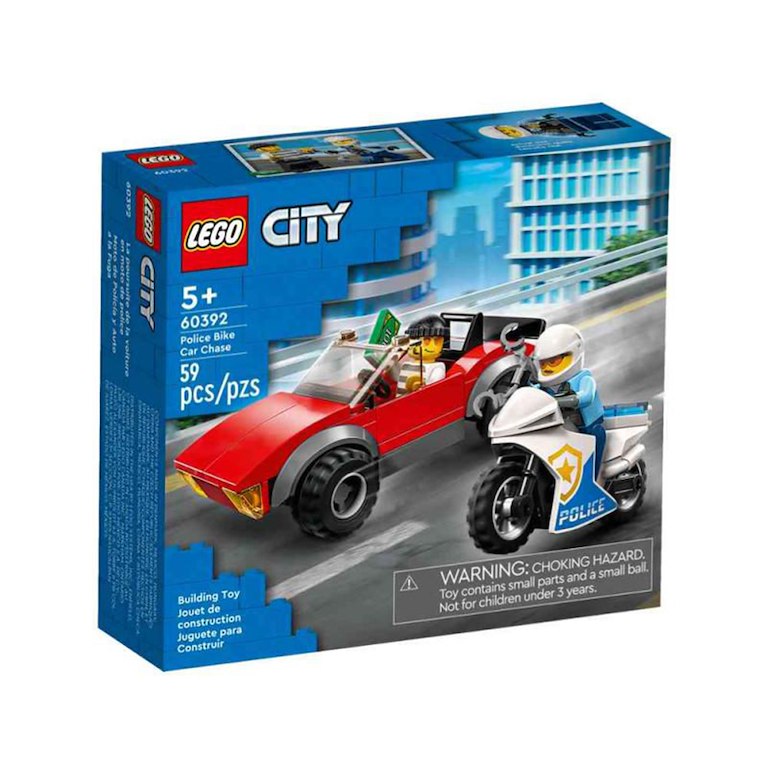 Lego City kocke - policijska potera na motoru LE60392