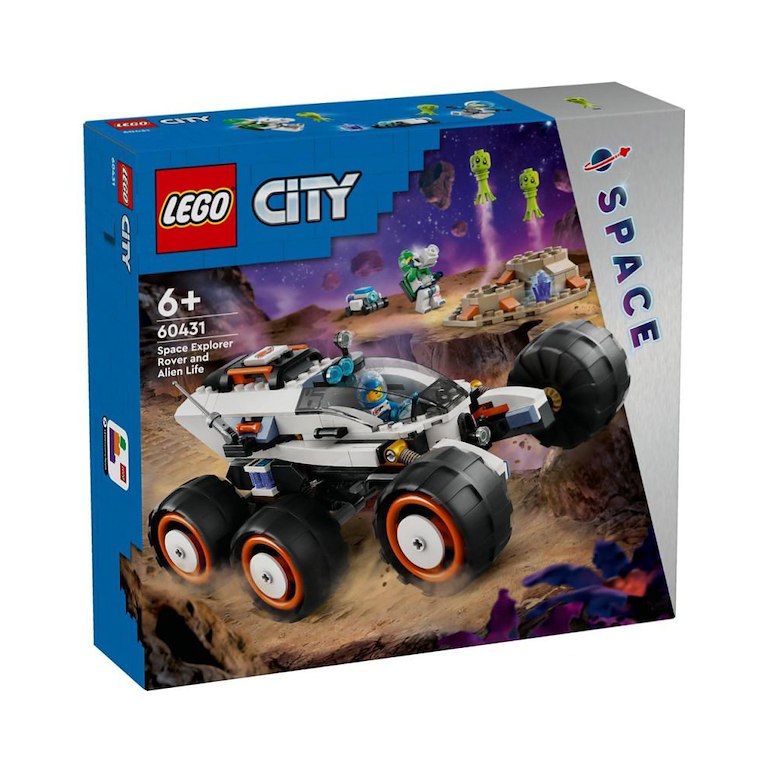 Lego City kocke - svemirski rover i vanzemaljski život LE60431