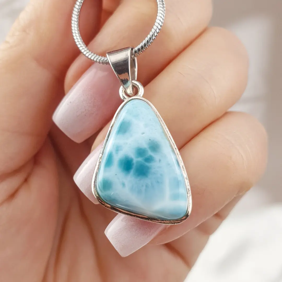 Larimar Privezak | Srebro 925 #11217