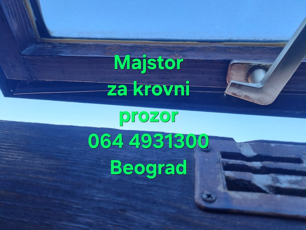 Dihtovanje KROVNIH prozora 0644931300