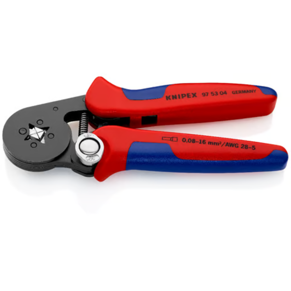 Knipex – Samopodešavajuća klešta za presovanje za žičane čaure – 97 53 04