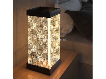 OPVIQ Stona lampa TLT Panel Lampshade With Retro Pattern