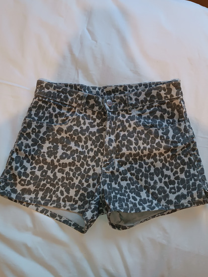 H&M Leopard print šorc