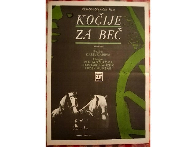 plakat KOČJE ZA BEČ