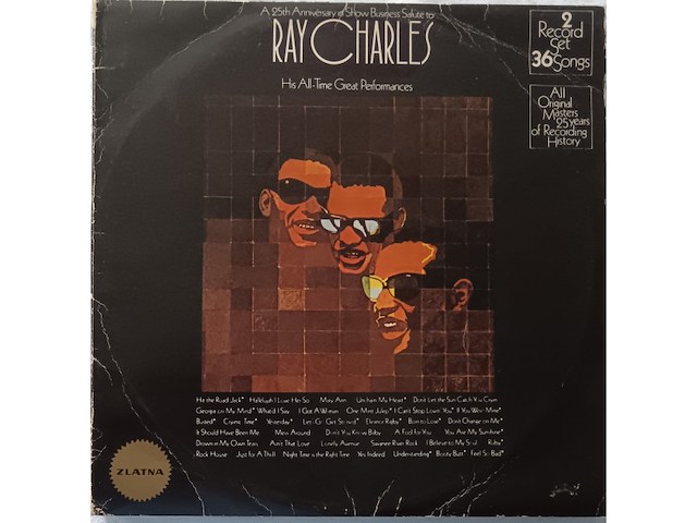 Ray Charles - 2LP A 25th anniversary in show business..