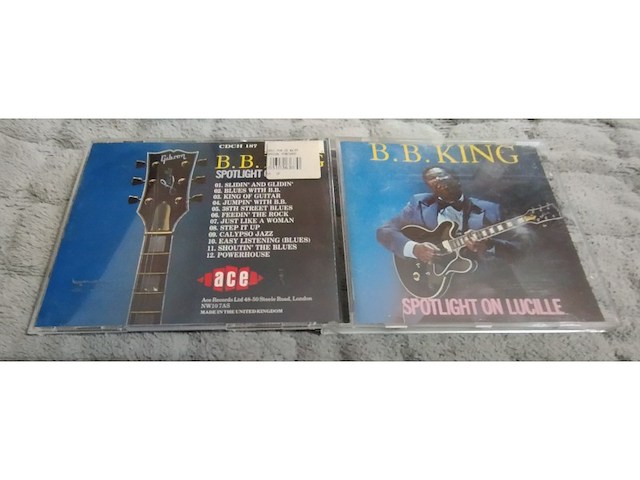 B B KING Spotlight On Lucille CD MINT