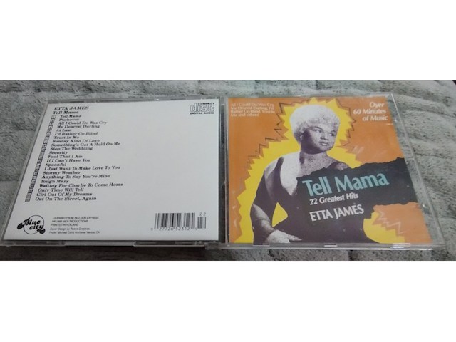 ETTA JAMES 22 Greatest Hits CD MINT