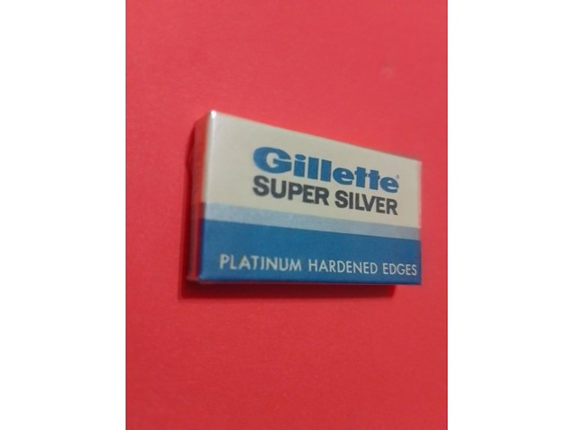 GILLETTE SUPER SILVER IZ 70.-80-IH