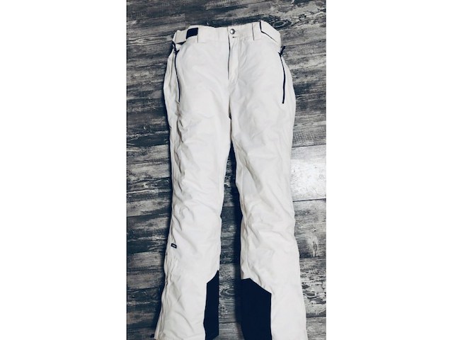 Ski pantalone soft shell bele vel.M