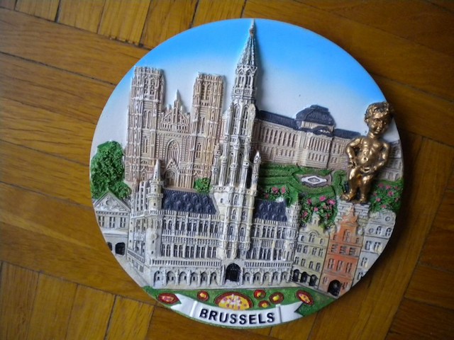 BRISEL BRUSSELS, tanjir SUVENIR