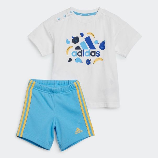 ADIDAS Set essentials allover print tee set kids BT