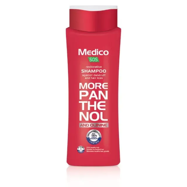 MEDICO SOS Panthenol&Quinine šampon za kosu 390 ml