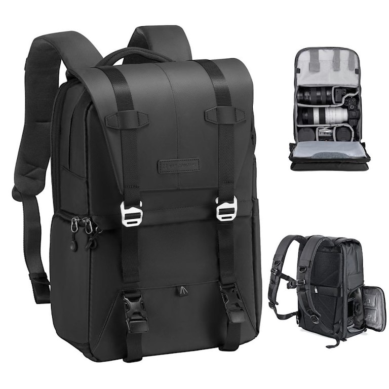 K&F Concept Camera Backpack 20L Waterproof Urban Wander 01 (Crni) KF13.087AV6