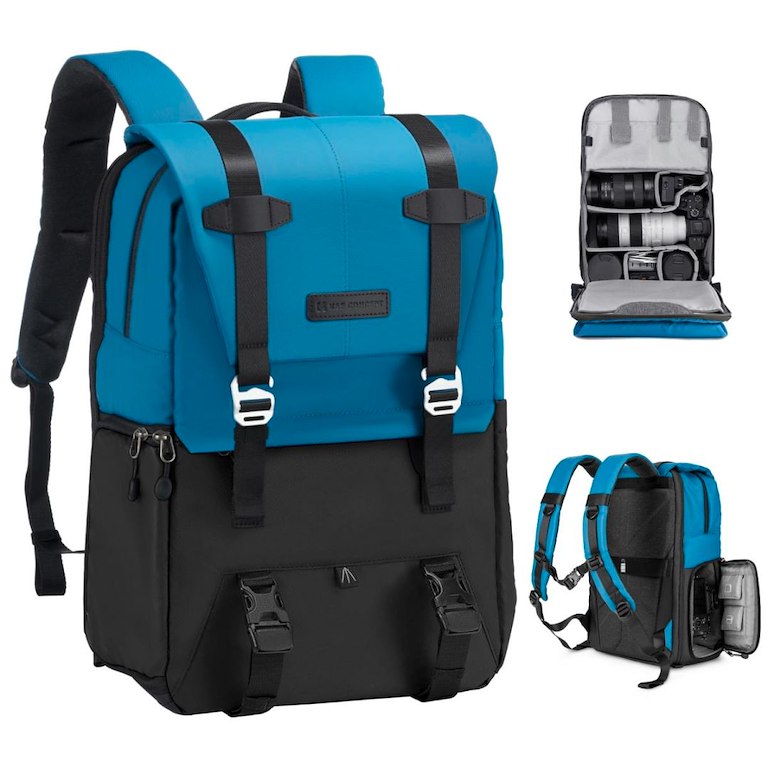 K&F Concept Camera Backpack 20L Waterproof Urban Wander 01 (Plavi) KF13.087AV7