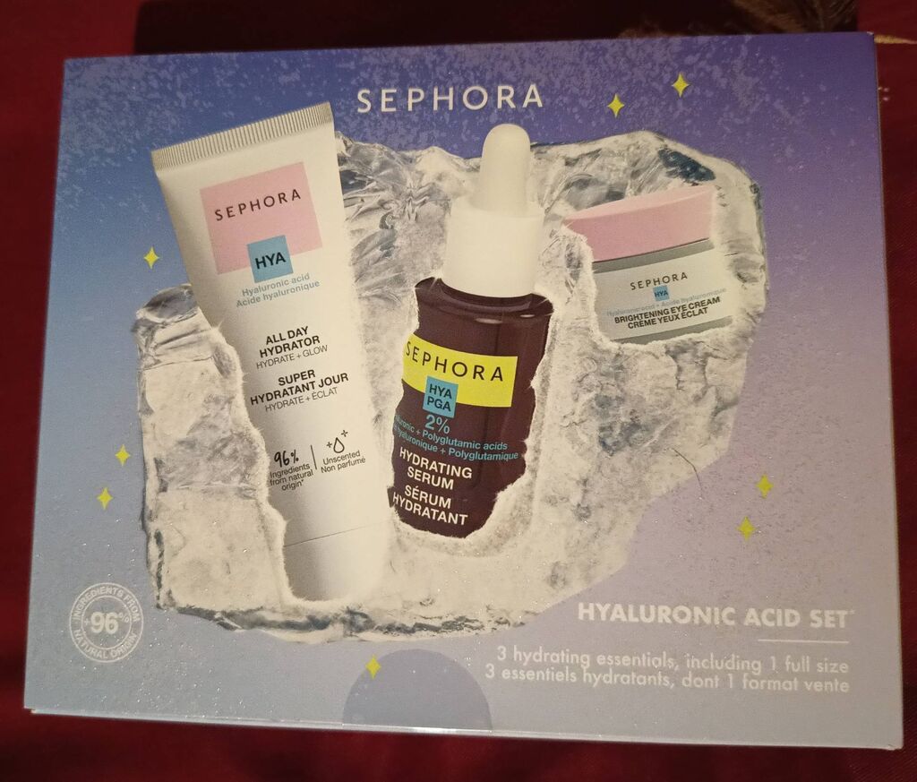 Nov, neotpakovan SEPHORA hyaluronic acid set, idealan za poklon sebi