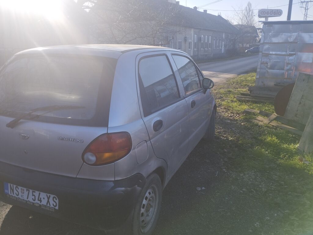 Daewoo Matiz: 0.8 l | 1999 г. Hečbek