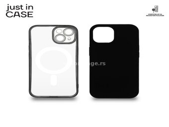 JUST IN CASE 2u1 Extra case MAG MIX PLUS paket CRNI za iPhone 15 Plus MAGPL114BK