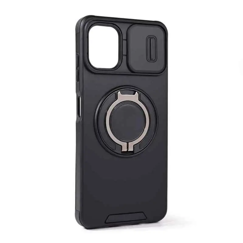 Maska CamShield Ring stand za Samsung A065F Galaxy A06 crna
