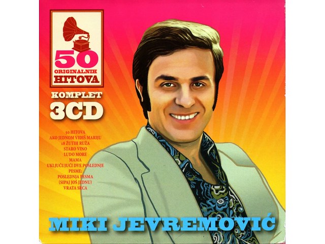 Miki Jevremović - 50 hitova - 3 CD