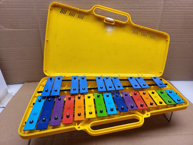 KSILOFON-Angel Chromatic Rainbow 25 Note Glockenspiel