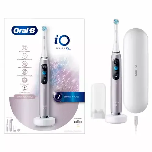 Oral-B iO9 Rose Quarc elektična četkica za zube