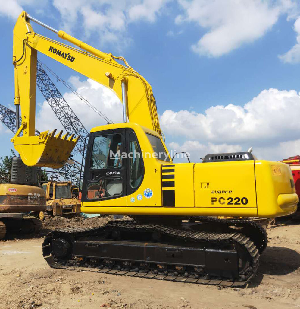 Komatsu PC220 bager guseničar