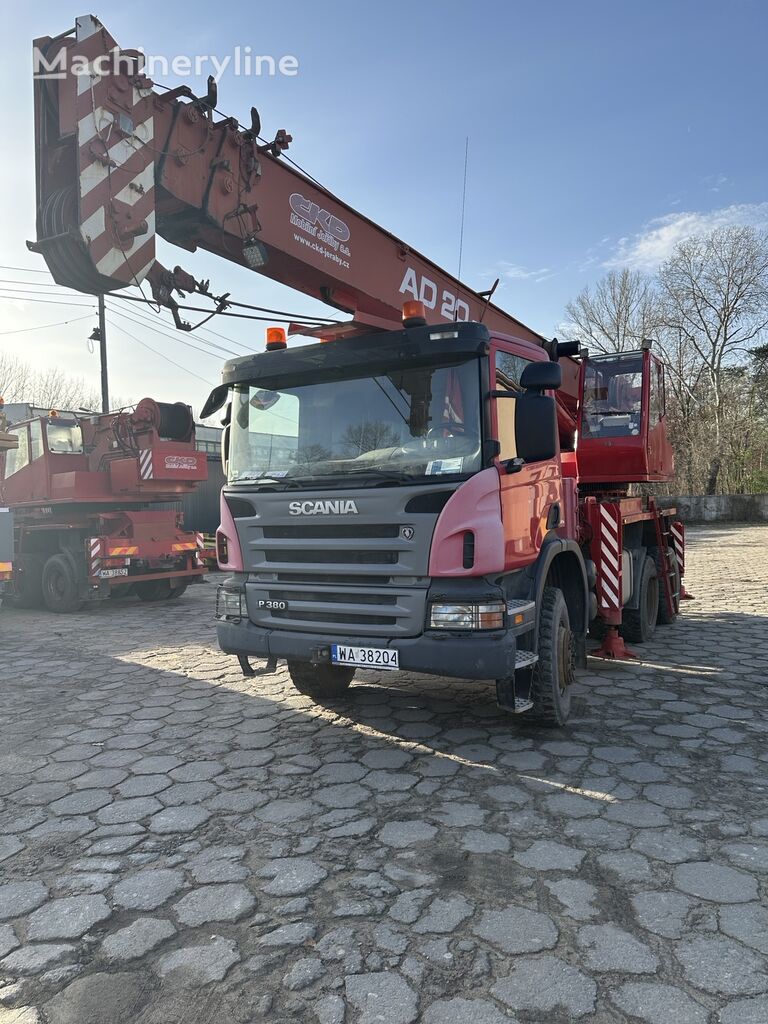 Scania P380 pokretna dizalica