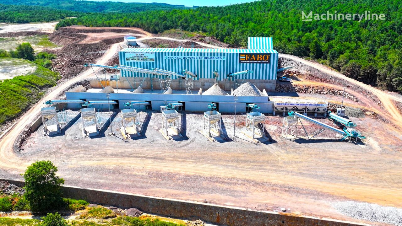 Nova FABO Stationary Crushing and Screening Plant (400 Ton/Hour Capacity) drobilica za kamen