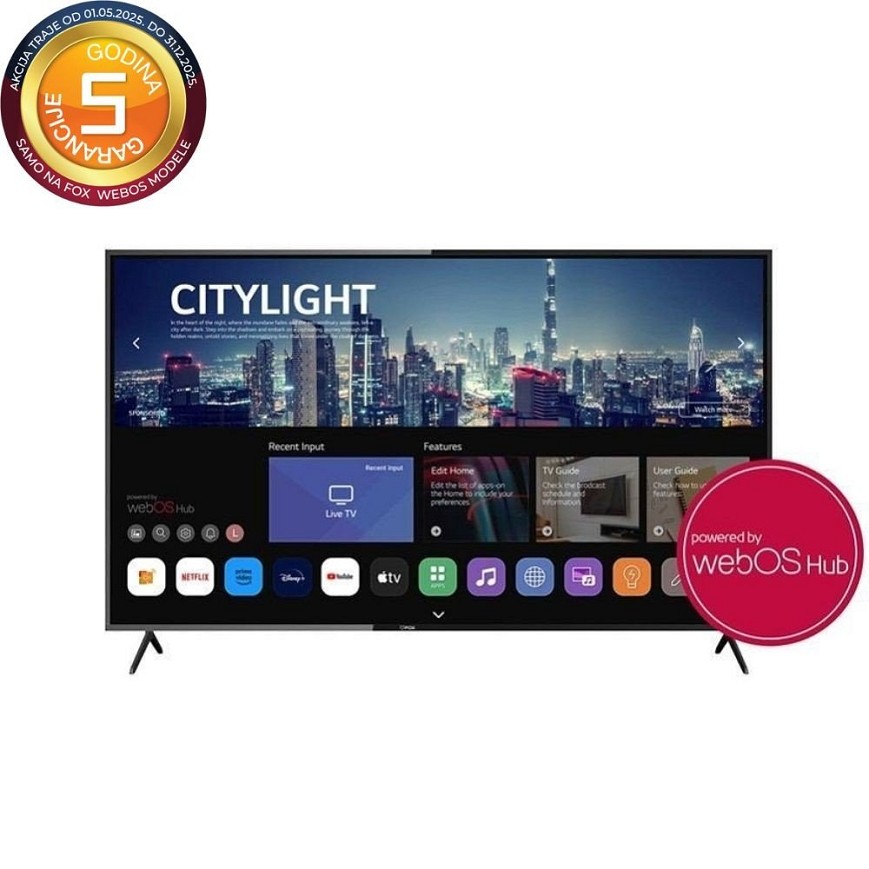 FOX 98WOS625D 4K UHD SMART LED Televizor