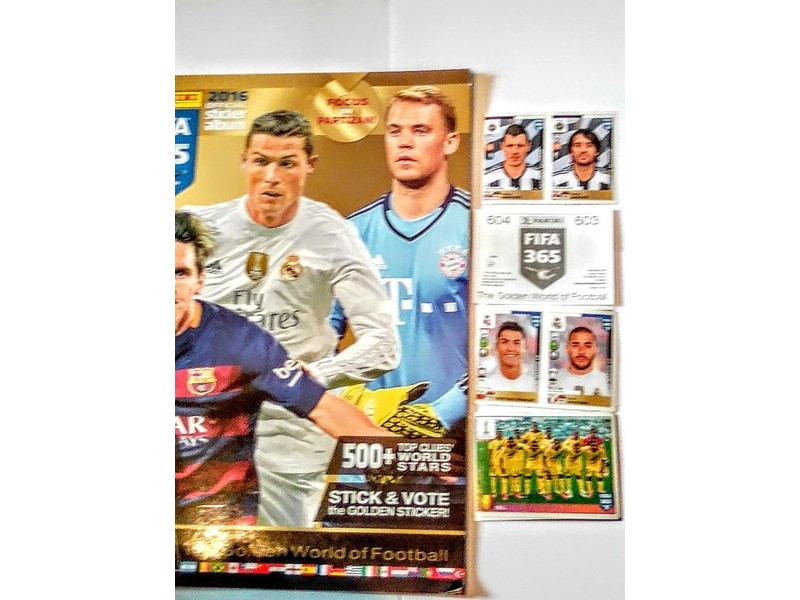 FIFA 365 PANINI (2016.)-Sličice na komad MINT