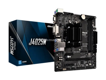 ASRock MB AsRock Intel Dual-Core J4025M