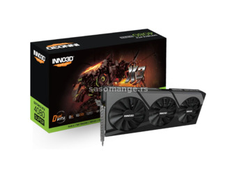 INNO3D GEFORCE RTX 4080 SUPER X3 16GB GDDR6X 256bit, 2580MHz / 23Gbps, 3x DP, 1x HDMI, 3 slot, 3 fan