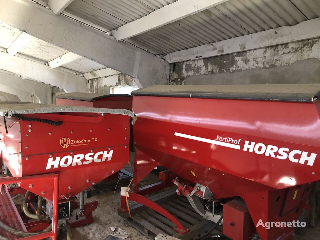 Novi Horsch Tiger 4 MT Bunker dlia vnesennia mineralnykh dobryv: Odnosektsiini/ nošeni rasipač