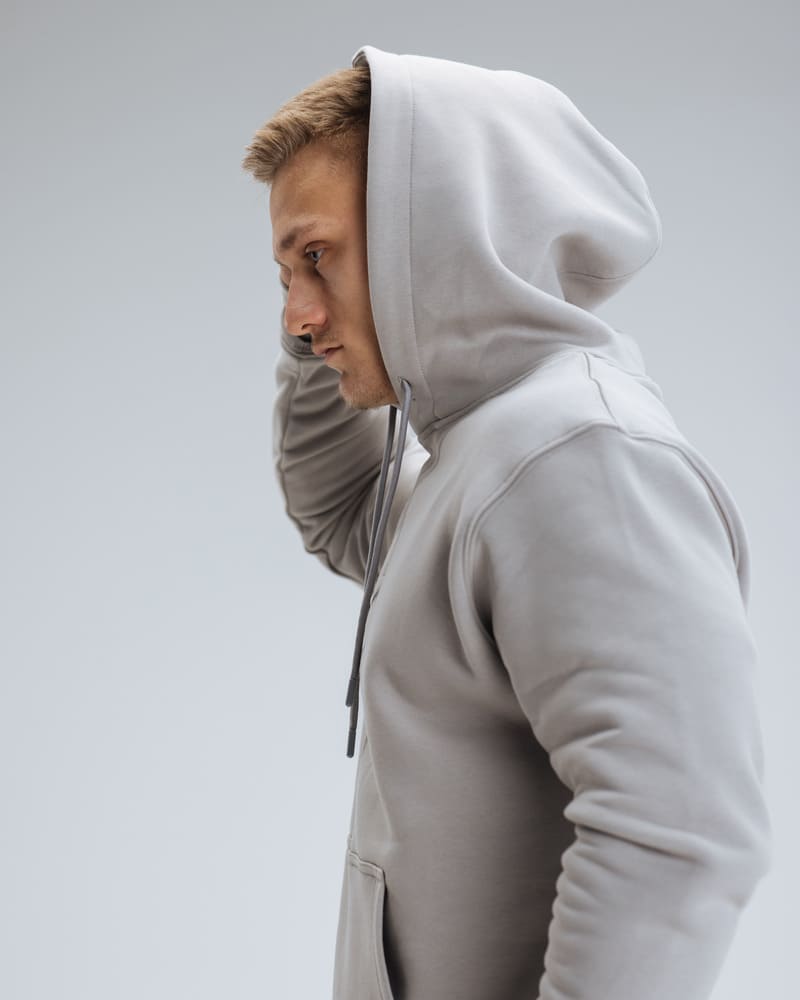 Stone Gray hoodie