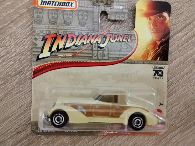 Matchbox Auburn Speedster,  Indiana Jones