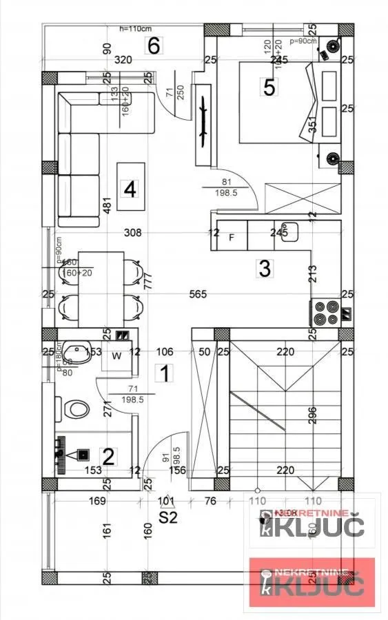 Prodaja, jednosoban stan, 40m2, Adice, Novi Sad, Novi Sad