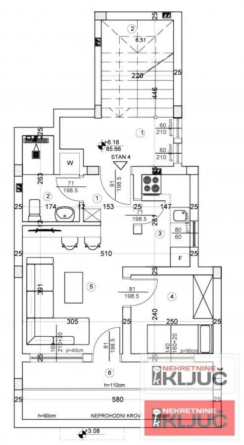 Prodaja, jednosoban stan, 34m2, Adice, Novi Sad, Novi Sad