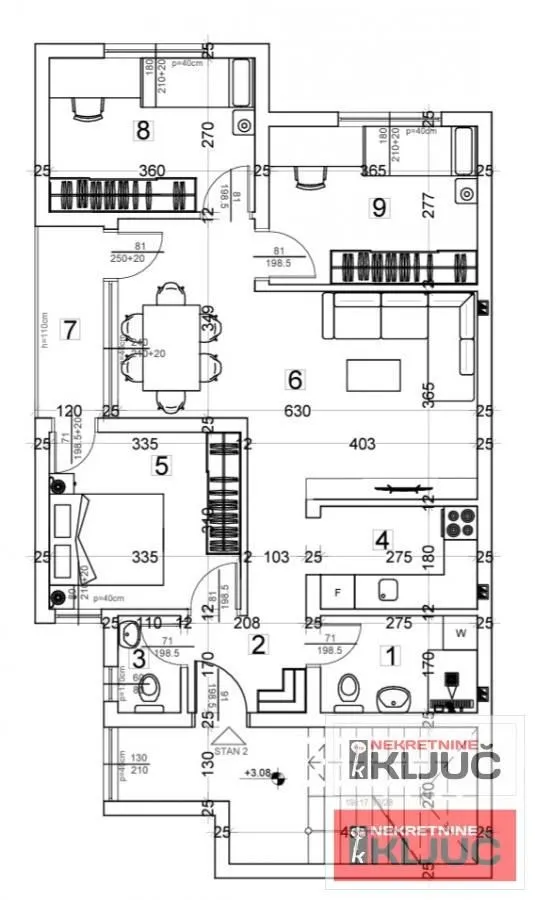 Prodaja, četvorosoban stan, 75m2, Adice, Novi Sad, Novi Sad