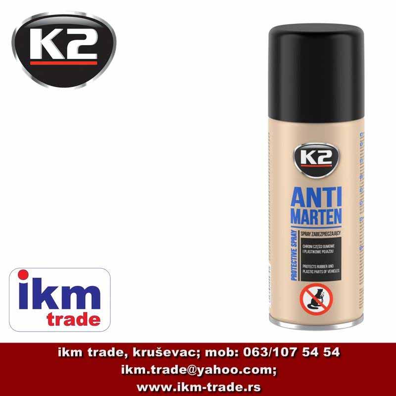 K2 ANTI MARTEN – Sprej protiv glodara 400ml