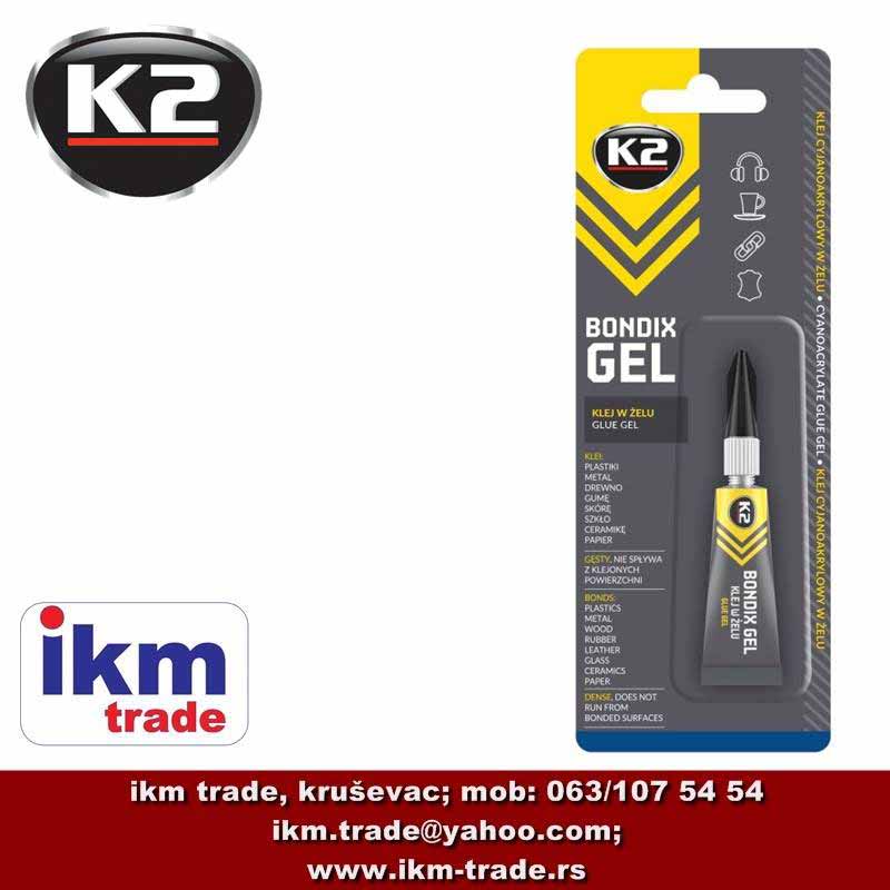 K2 BONDIX GEL – super lepak GEL 3gr