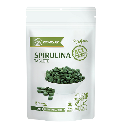 SPIRULINA TABLETE 100g WE ARE ONE