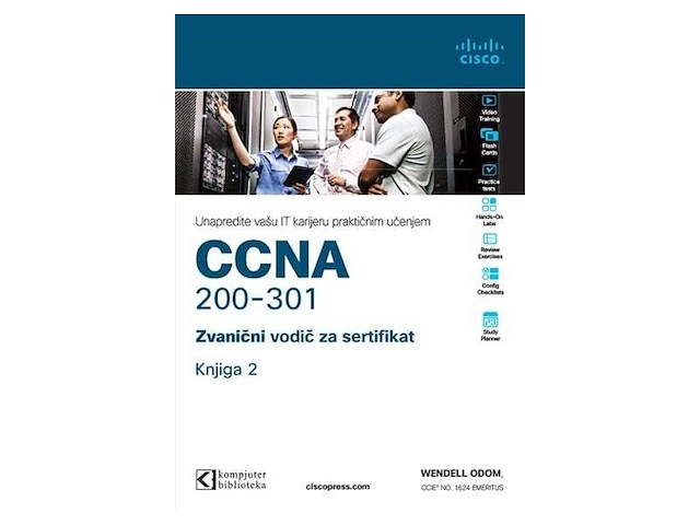 CCNA 200-301 zvanični vodič za serfitikat knjiga 2 - Wendell Odom