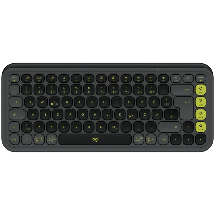 LOGITECH POP ICON KEYS - GRAPHITE - US INT'L - BT - INTNL-973