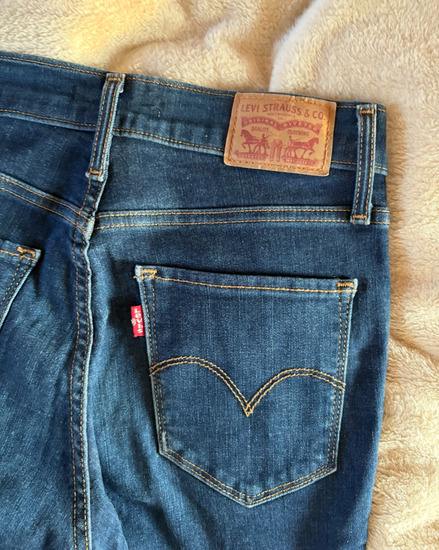 Levi's Farmerke - Skinny High Waist