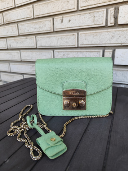 Furla mint - zelena torbica