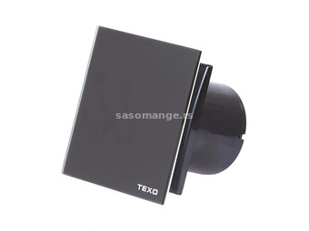 TEXO Ventilator za kupatilo Air Pro Flat Black Glass 100