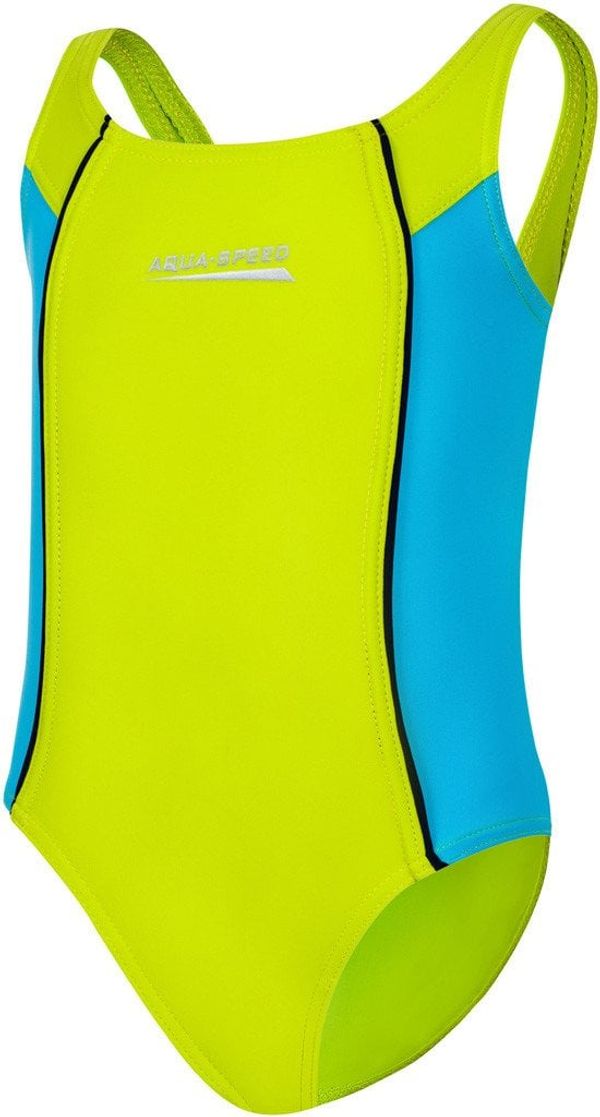 AQUA SPEED KIDS'S SWIMMING SUIT LUNA PATTERN 82