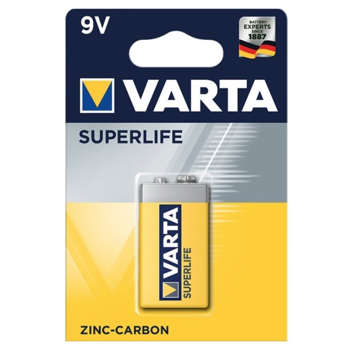 Baterije Varta super life 9V